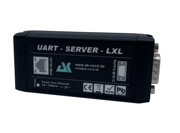 ak-nord.de - UART-SERVER-LXL Serial LAN Device Server